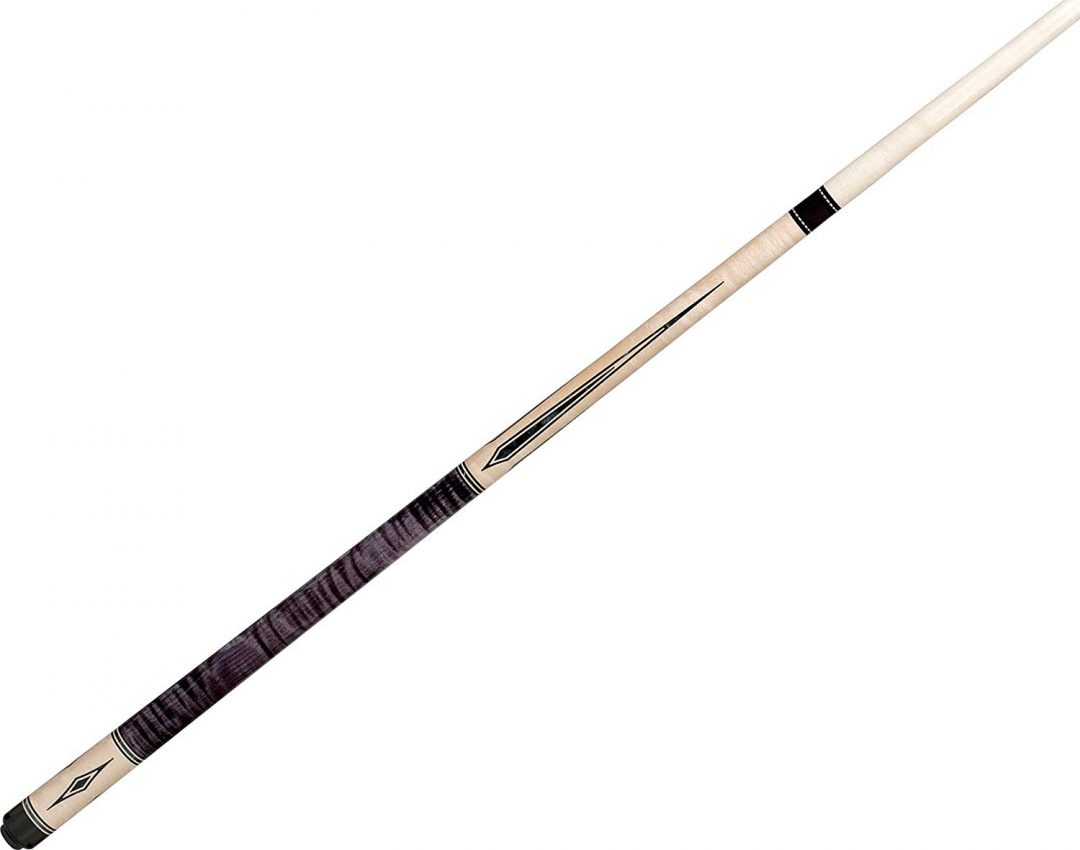 J. Pechauer Pool Cue Stick - JP07-Q - Birds-Eye Maple • Black Pearl Points
