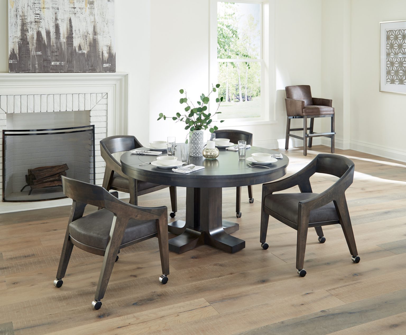 Reversible Top Card & Dining Table | Atherton by California House