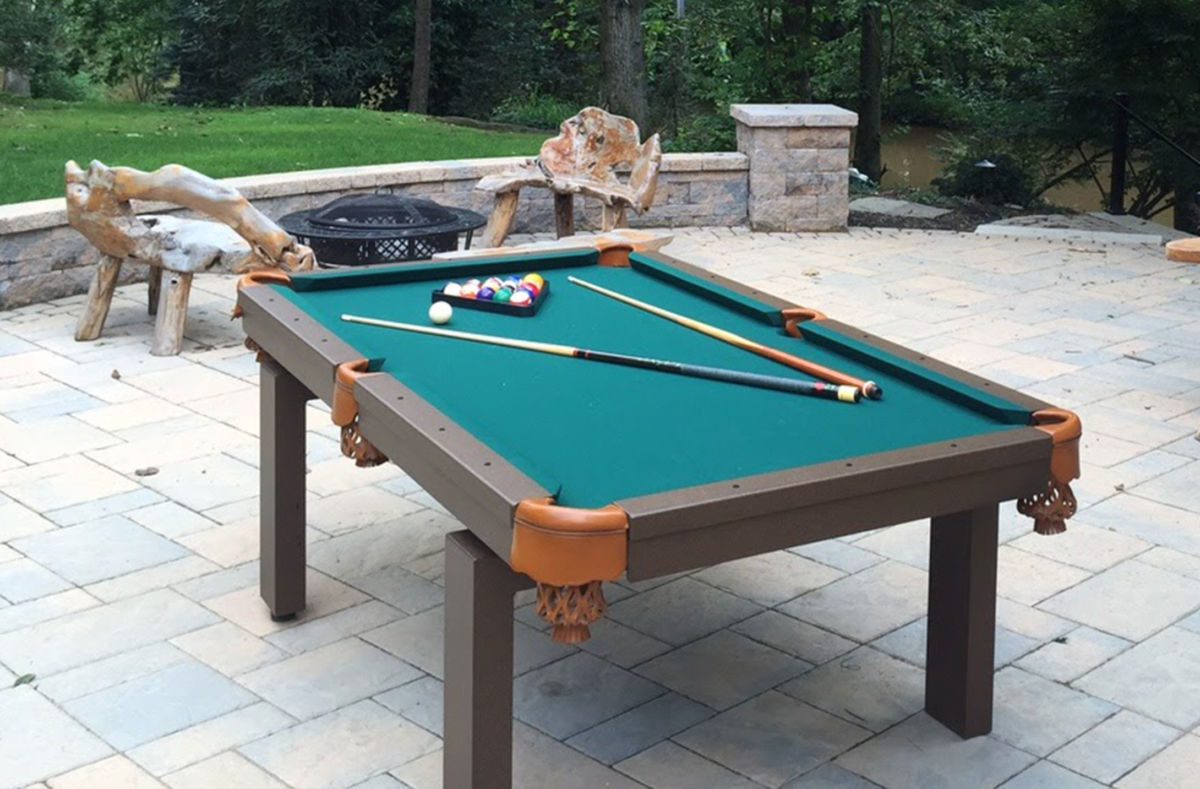 Oasis Outdoor Pool Table | R&R Outdoors Inc. | Royal Billiard & Recreation