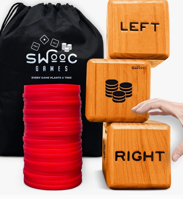 Giant Left Right Center Game (LCR) | Royal Billiard & Recreation