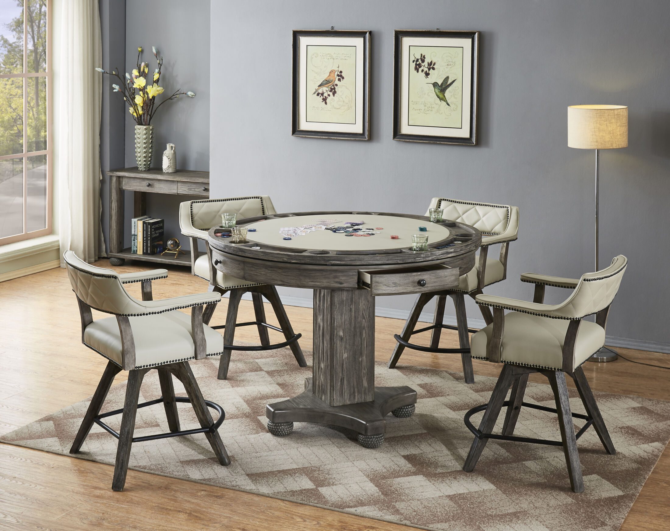 PGA Pub Gaming and Dining Table Set | Royal Billiard & Recreation