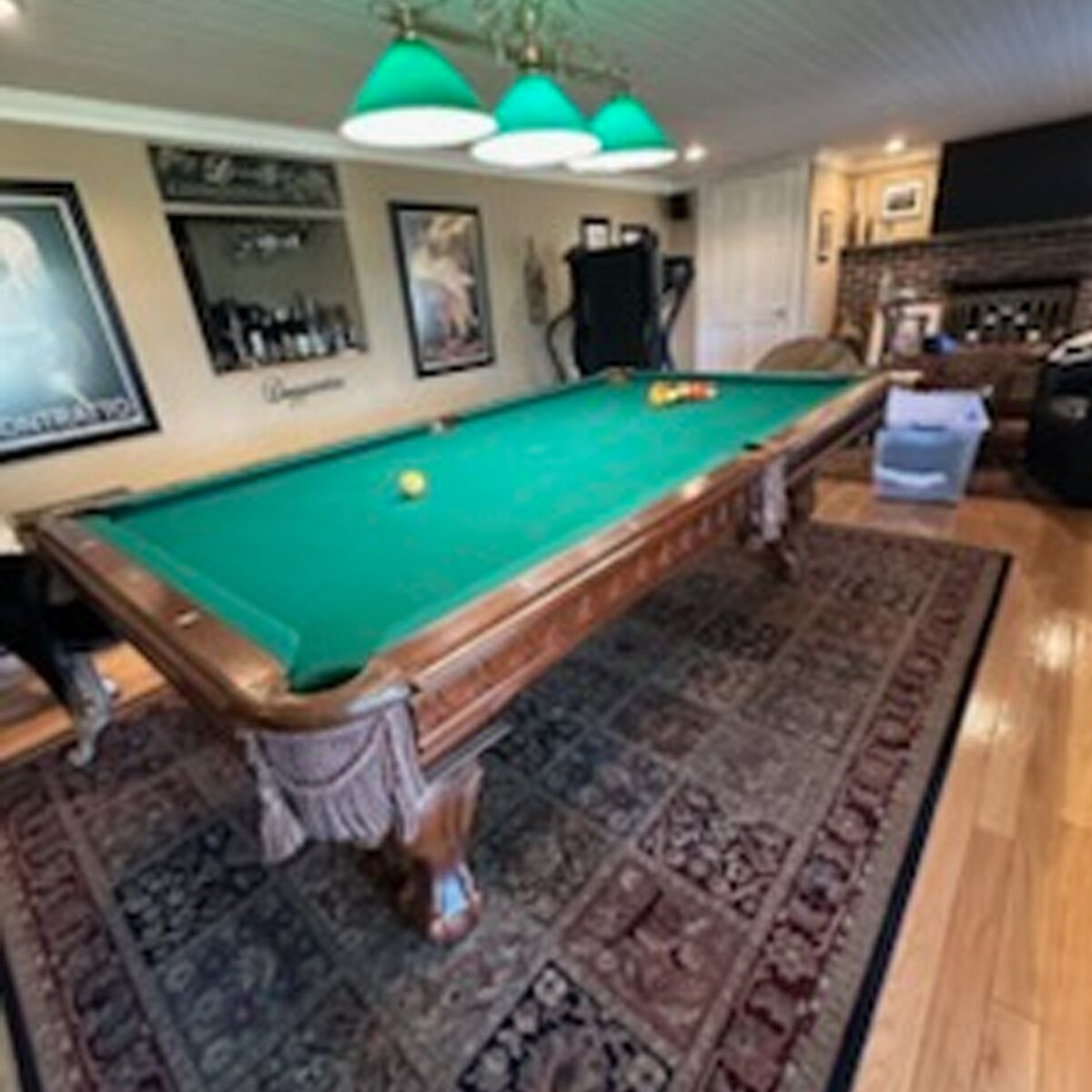 8' Gently Used American Heritage Pool Table | Royal Billiard & Recreation