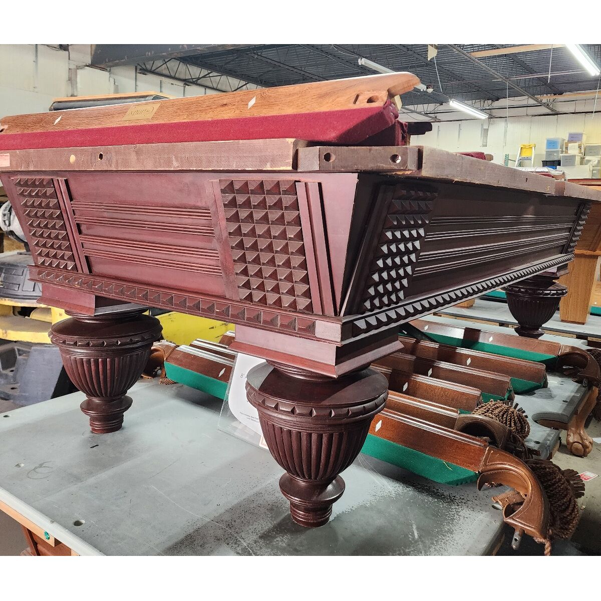 8' Antique Gandy Pool Table | Royal Billiard & Recreation